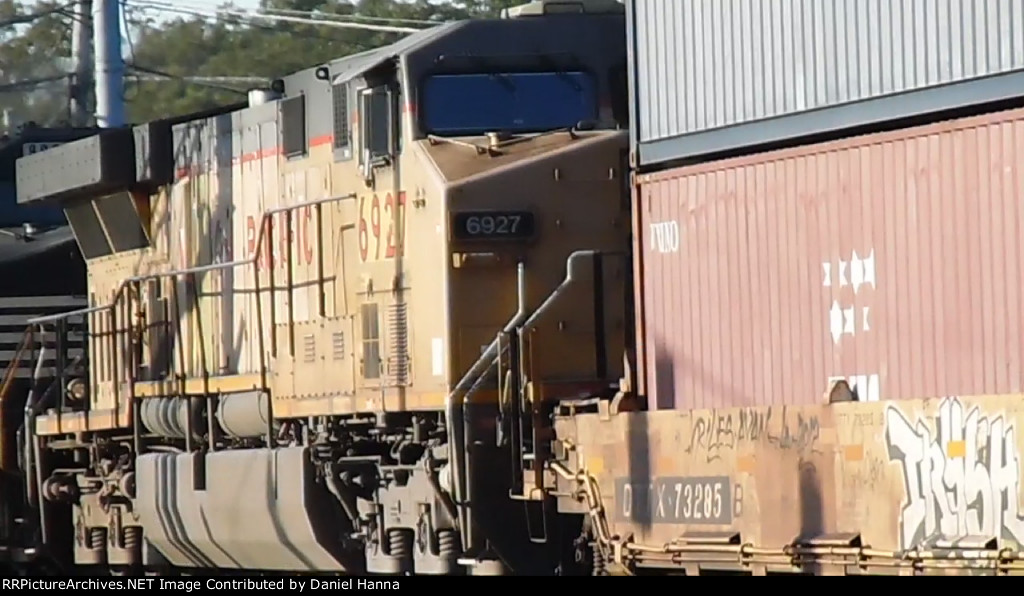 UP 6927 - taken from video